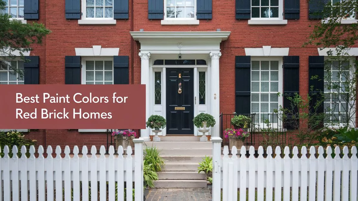 10 Exterior Paint Colors That Go With Red Brick Walls