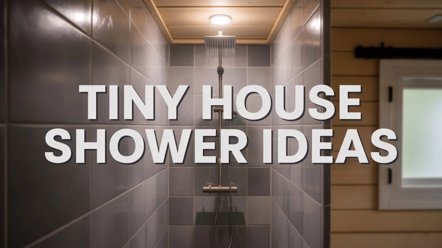 10 Tiny House Shower Ideas for Small Bathroom Designs