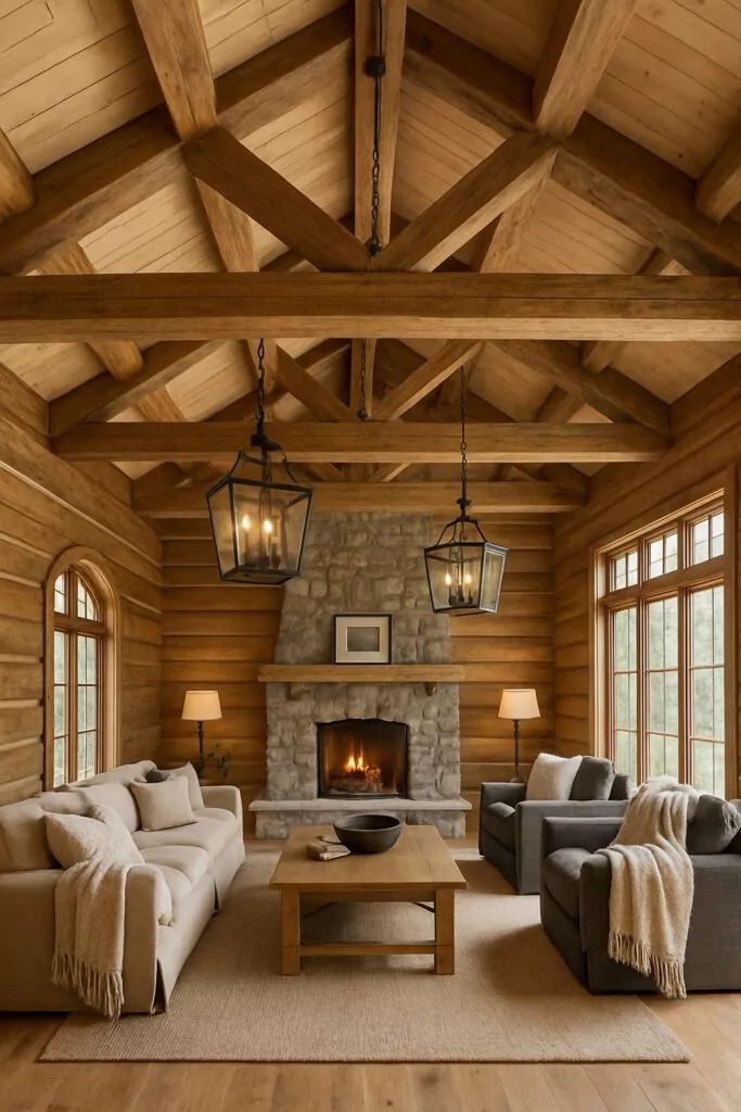 10 Log Cabin Interior Design Ideas for a Cozy, Modern Retreat