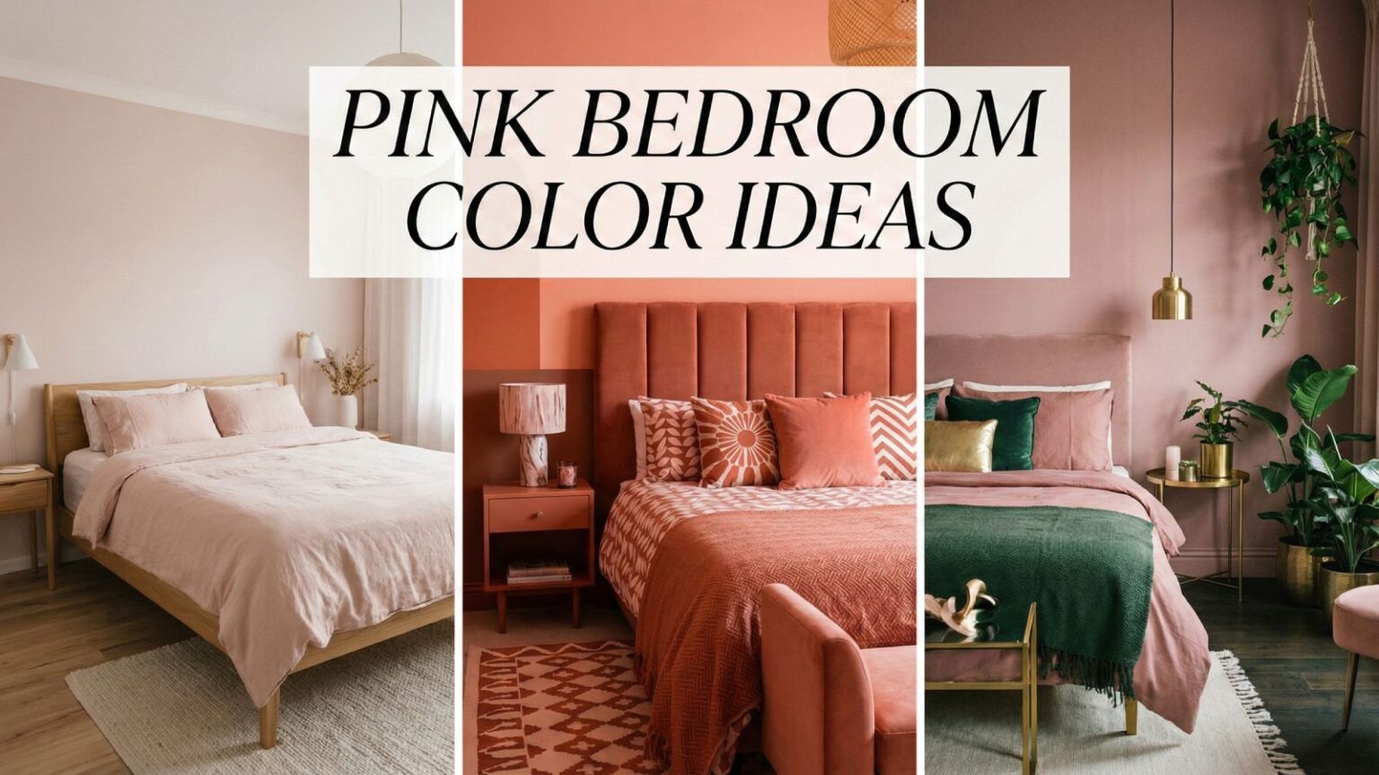 10 Pink Bedroom Color Ideas for Effortlessly Stylish Spaces